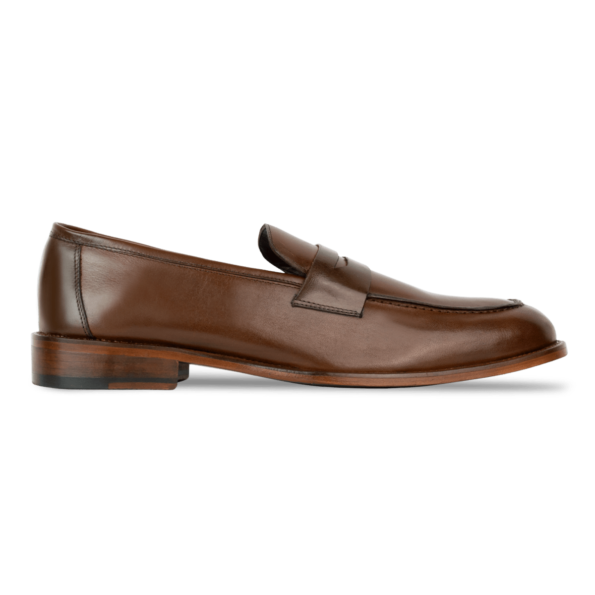 Andrew: Mocassin Homme - Cuir Marron - Bleather UK – bleather.ma