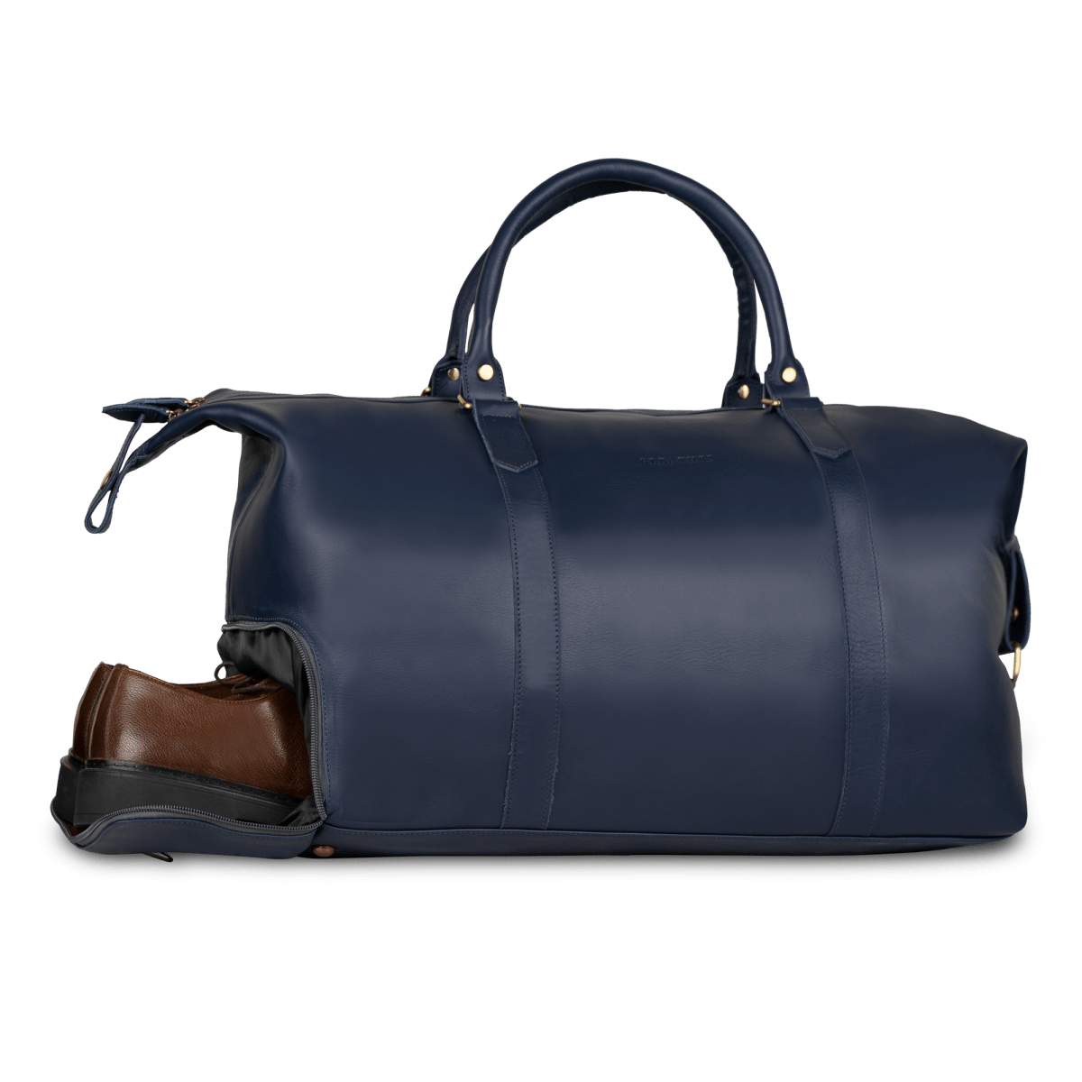 Imperial Essence: Sac de Voyage - Cuir Bleu - Bleather UK – bleather.ma
